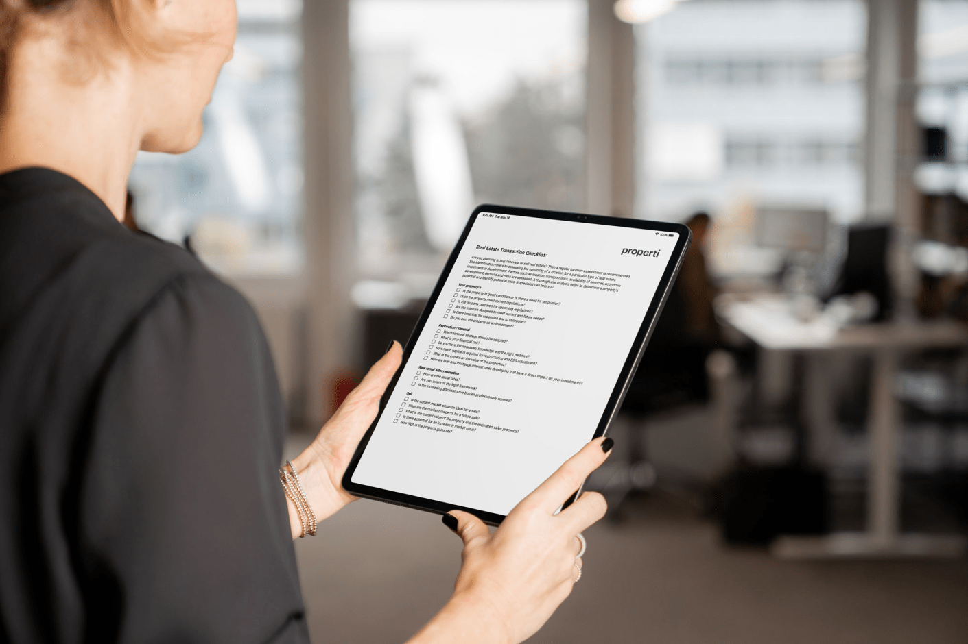 Download the ESG criteria checklist | properti